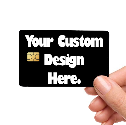 Personalized Custom Credit Card Cover Vinyl Skin Sticker – Game Merch Co